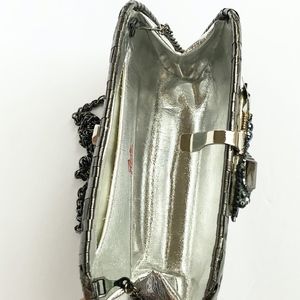 Rodo | Bags | Vintage Rodo Italy Metal Woven Gunmetal Purse | Poshmark